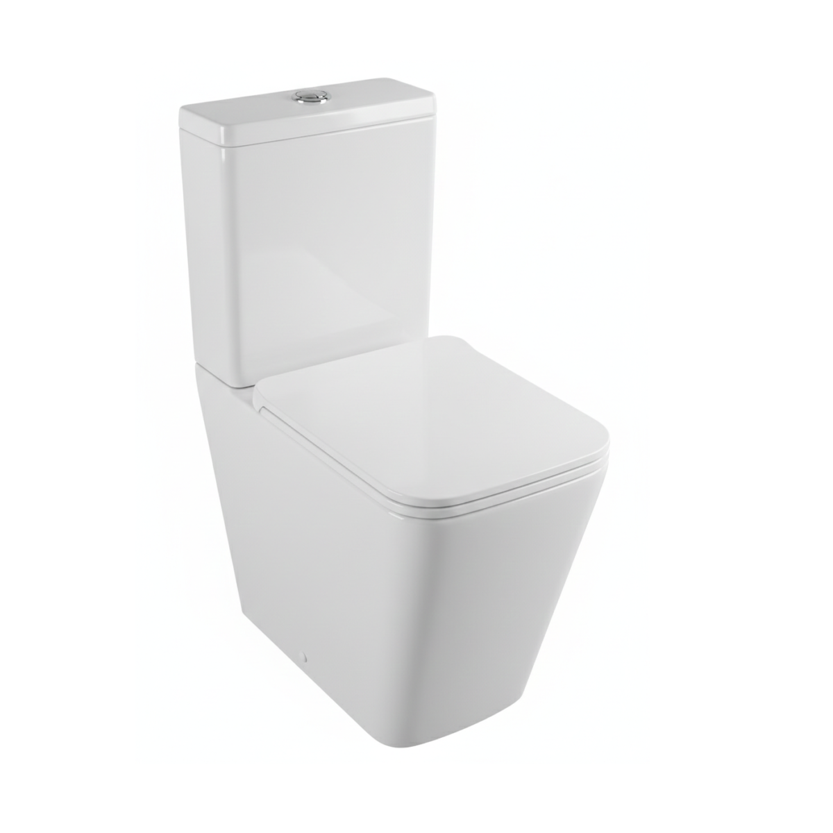 Bloc WC à poser carré HALL ANTIQUE E-1041B Blanc - Design & Qualité ...